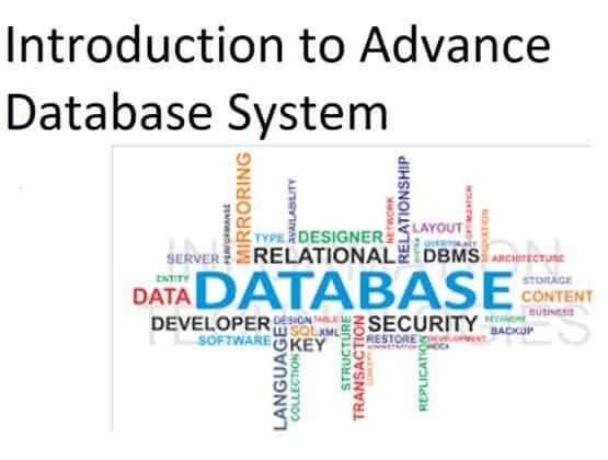 Introduction To Advance Database System - Boot Poot